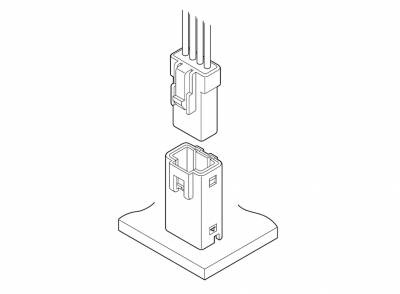 JST - JWPF Connector (Small Waterproof Connector - Wire to Board)