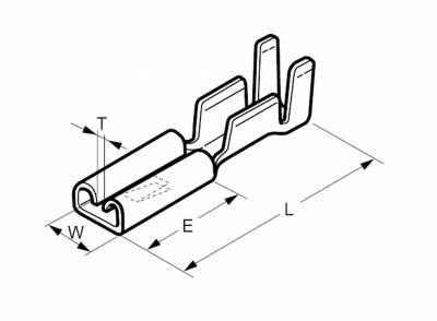 JST - JST TI Terminal (110)
